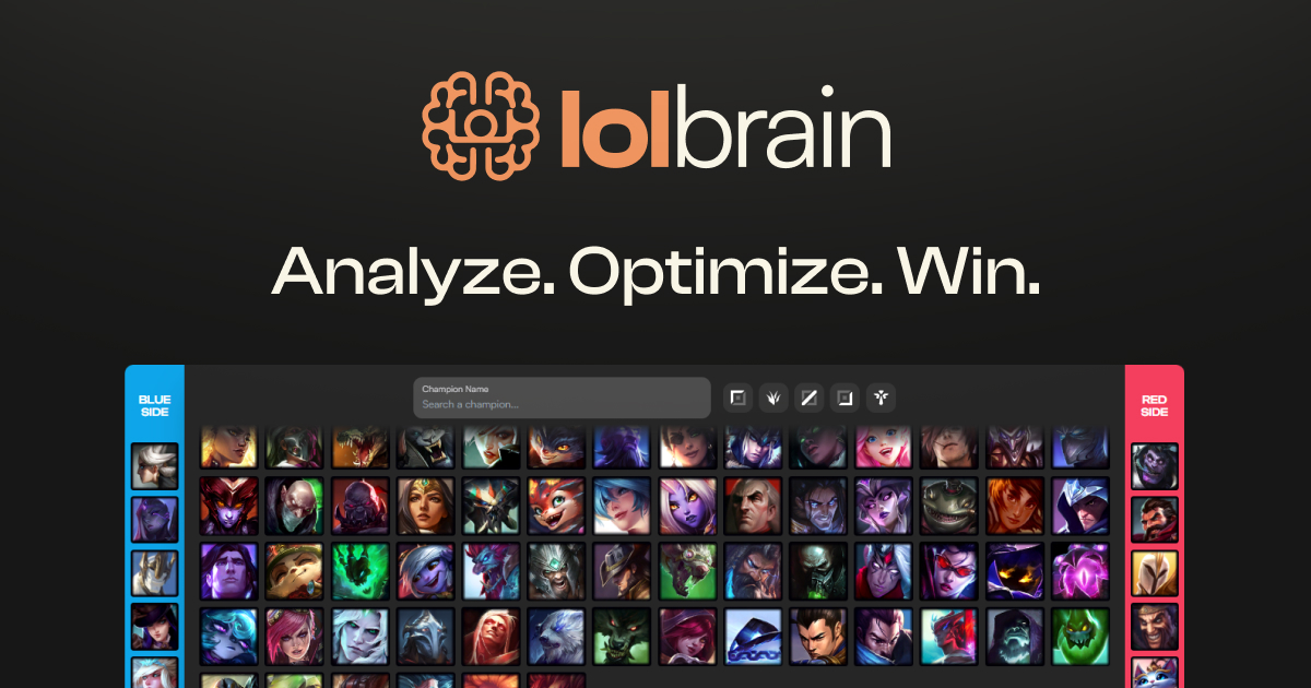 LOL-Brain | AI-powered League of Legends Draft Analysis